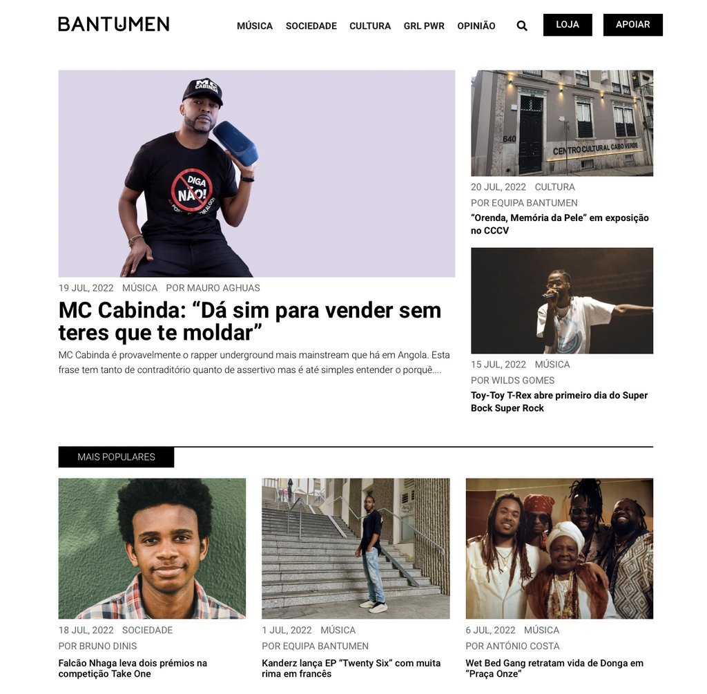 Bantumen - Media Directory - Project Oasis