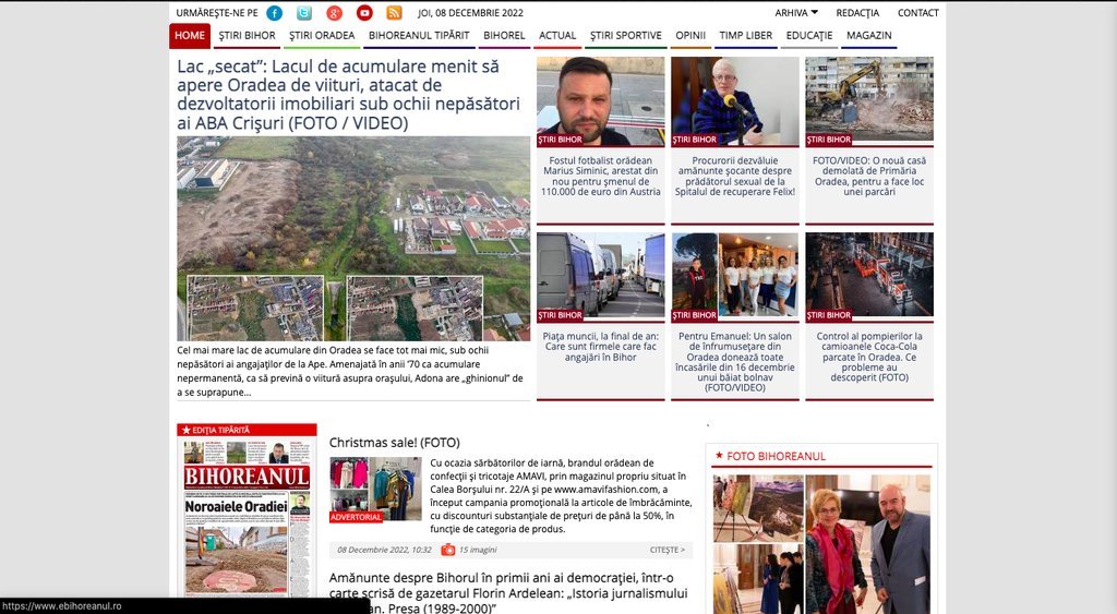 Bihoreanul - Media Directory - Project Oasis