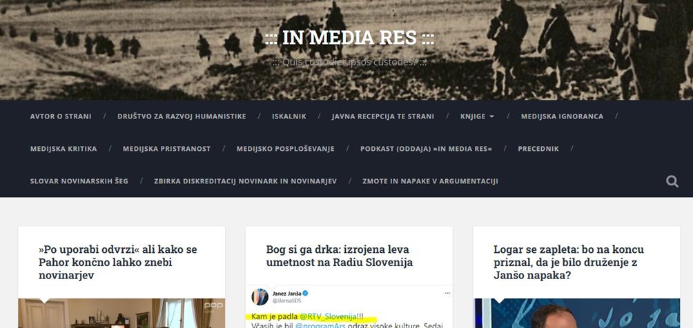 In Media Res - Media Directory - Project Oasis