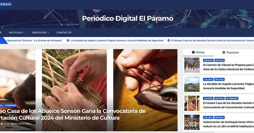 Periodico Digital El Paramo - Media Directory - Project Oasis