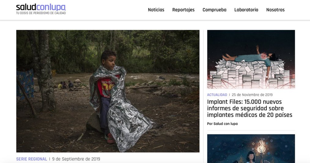 Salud Con Lupa - Media Directory - Project Oasis