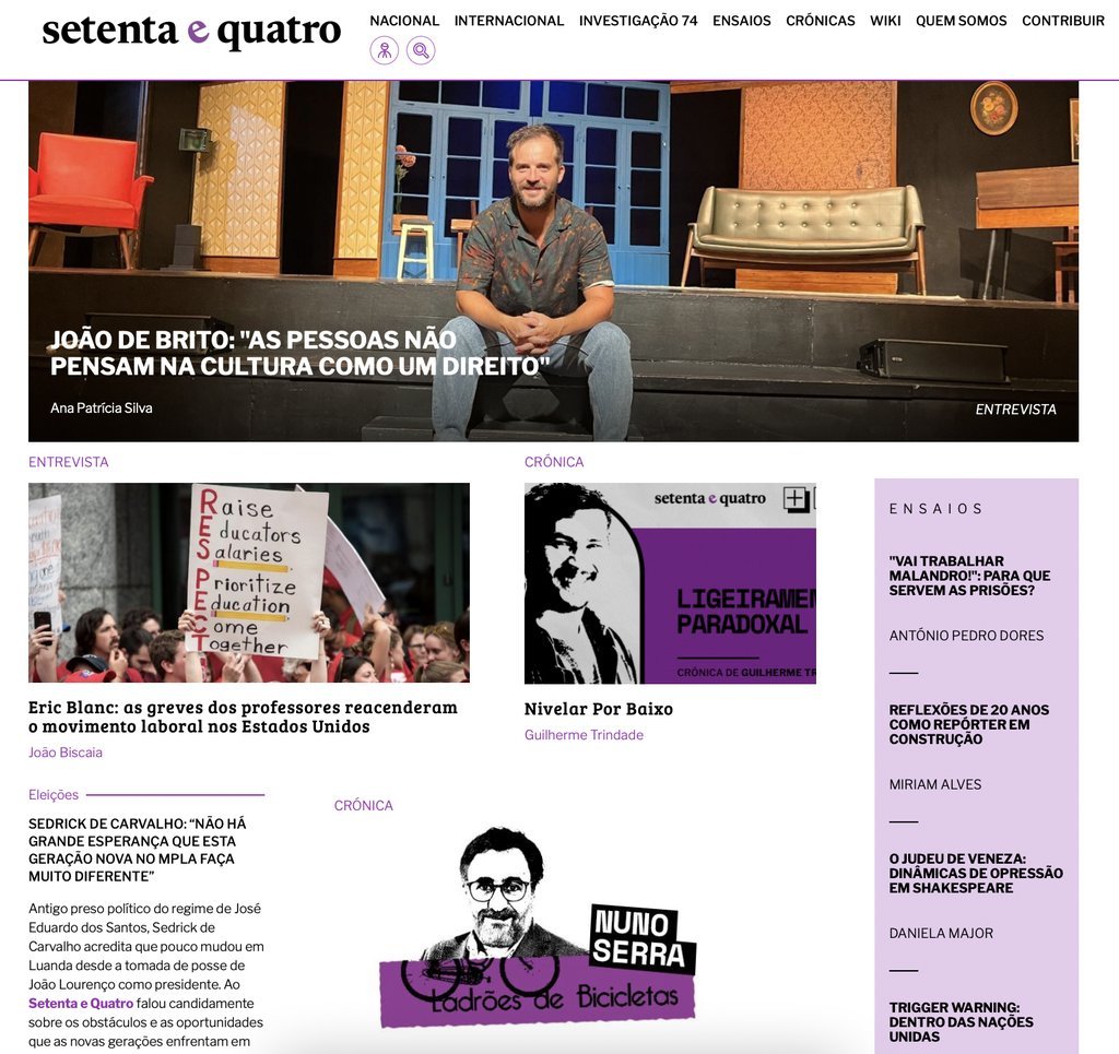 Setenta E Quatro - Media Directory - Project Oasis